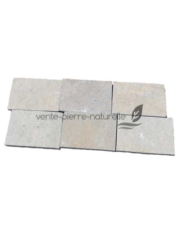 Pavé en pierre Kandla Grès d'Inde ocre - Vente Pierre Naturelle