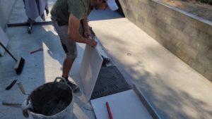 Margelles de piscine : comment les poser ? Blog Vente Pierre Naturelle